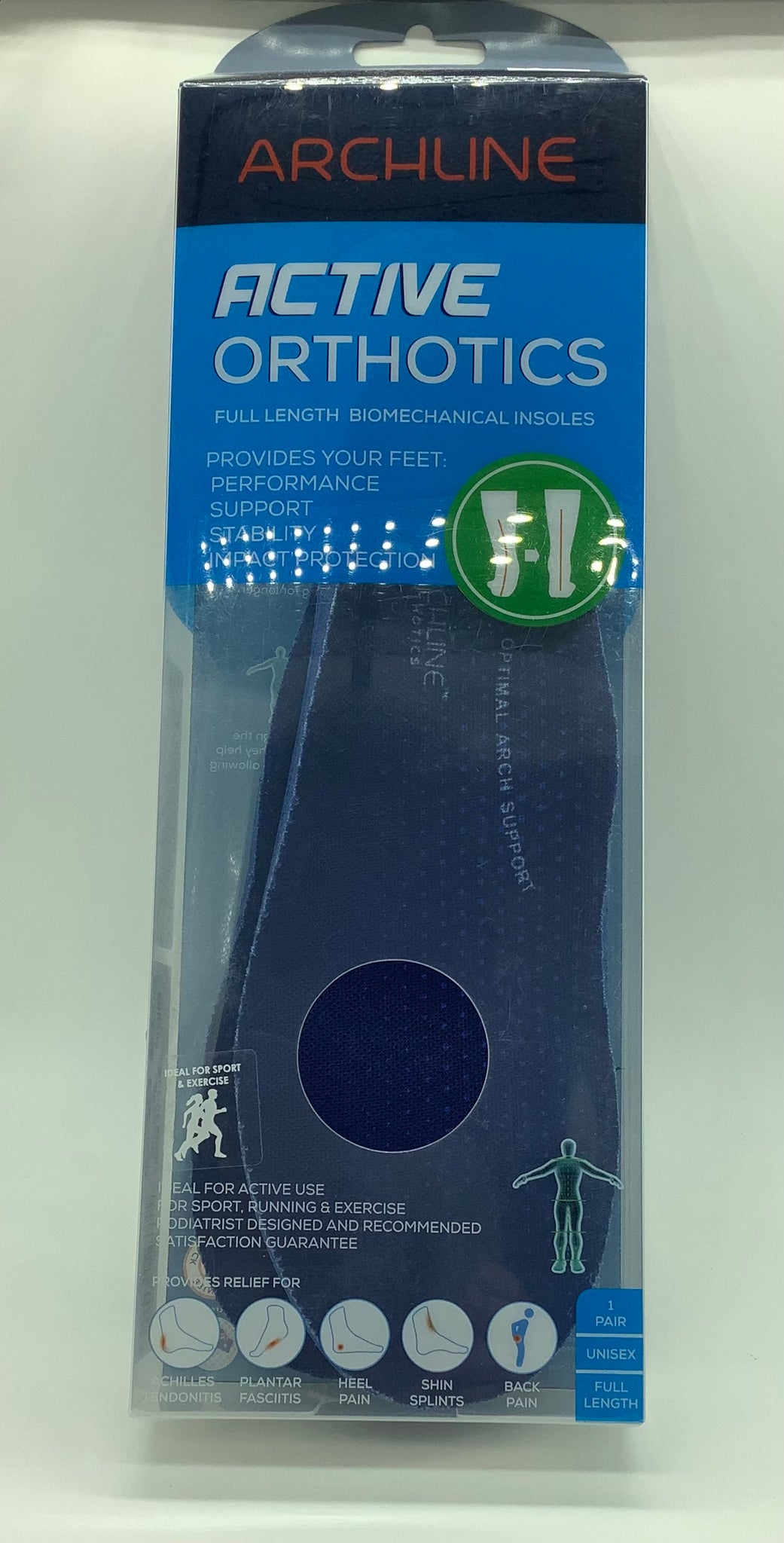 Archline Orthotics Active Sports Full Length. – The Foot Man