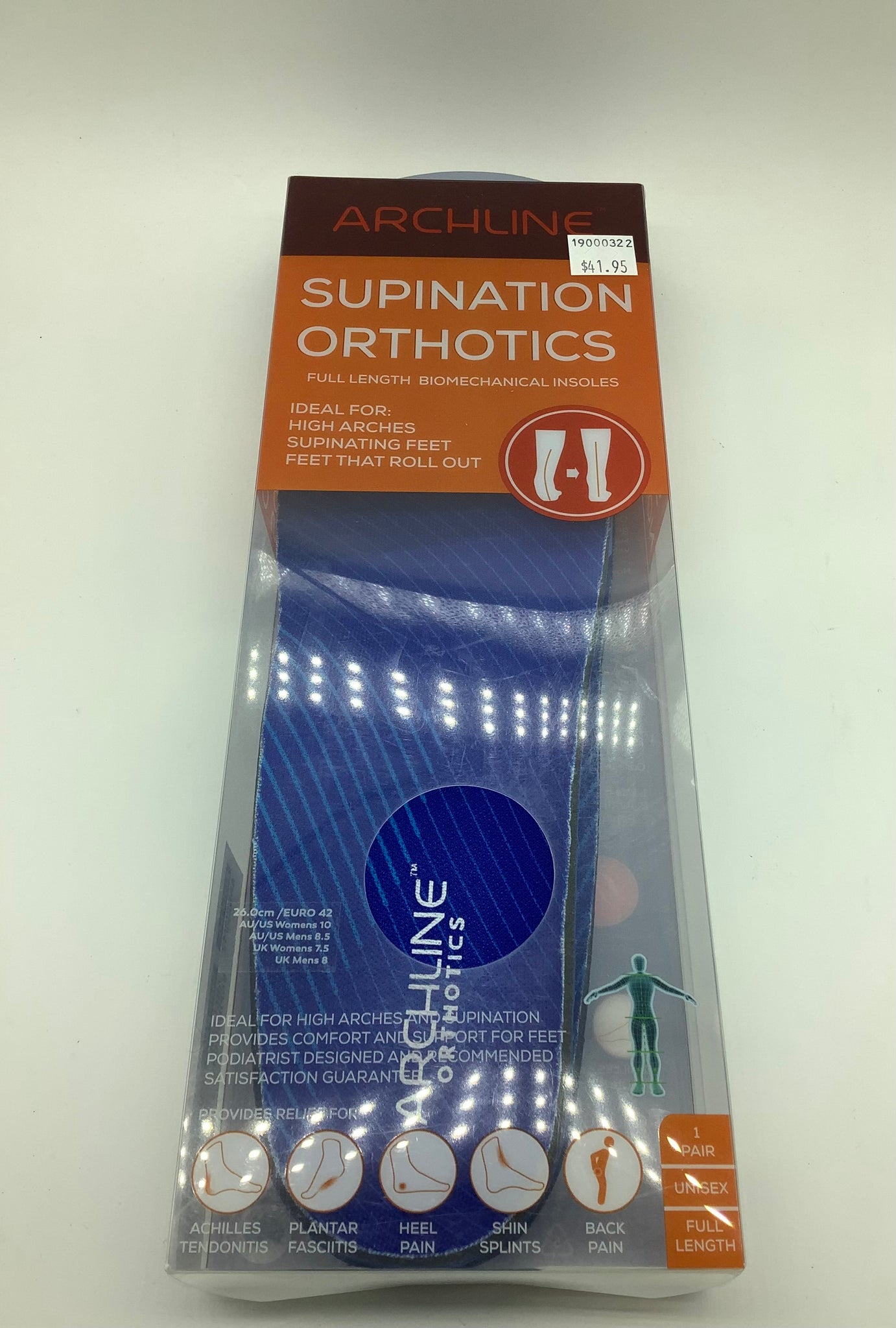 Archline Orthotics Supination – The Foot Man